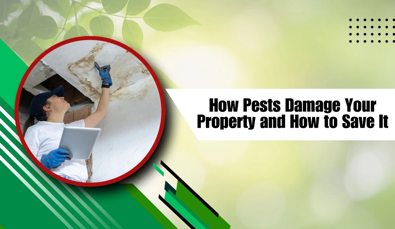 How Pests damage property and how to save it